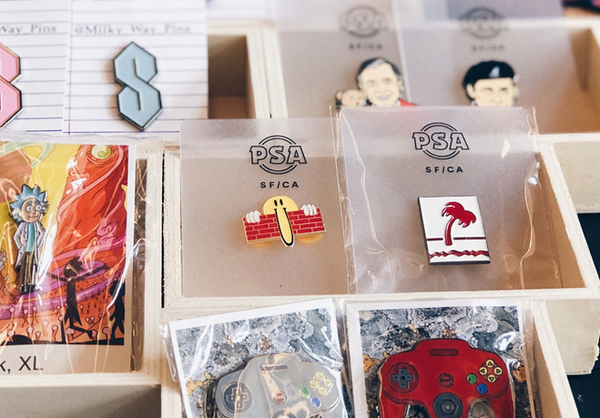 NEW PINS, PATCHES, & ACCESSORIES – Timeless Thrills Gallery